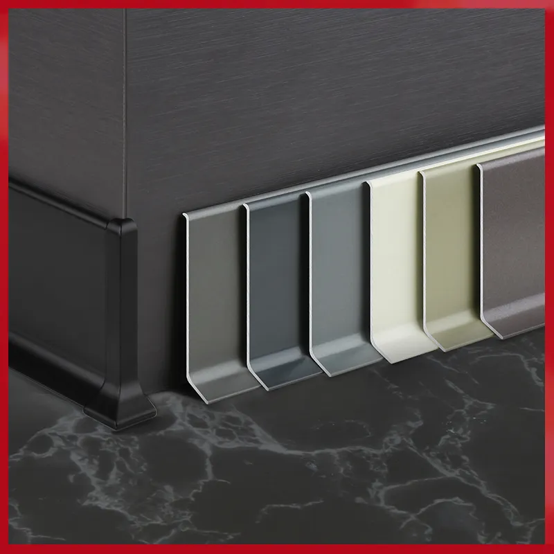 Sinriya Aluminum Powder-Coated Metal Skirting Board for Exterior D ...