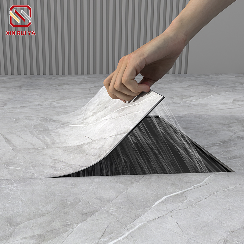 Waterproof Fireproof 2mm PVC LVP Self Adhesive Plank Luxury Vinyl Tile ...
